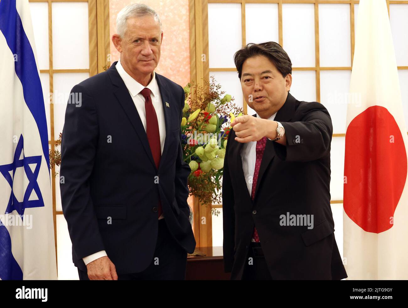 Tokyo, Japan. 30th Aug, 2022. Israeli Deputy Prime Minister and Defense ...