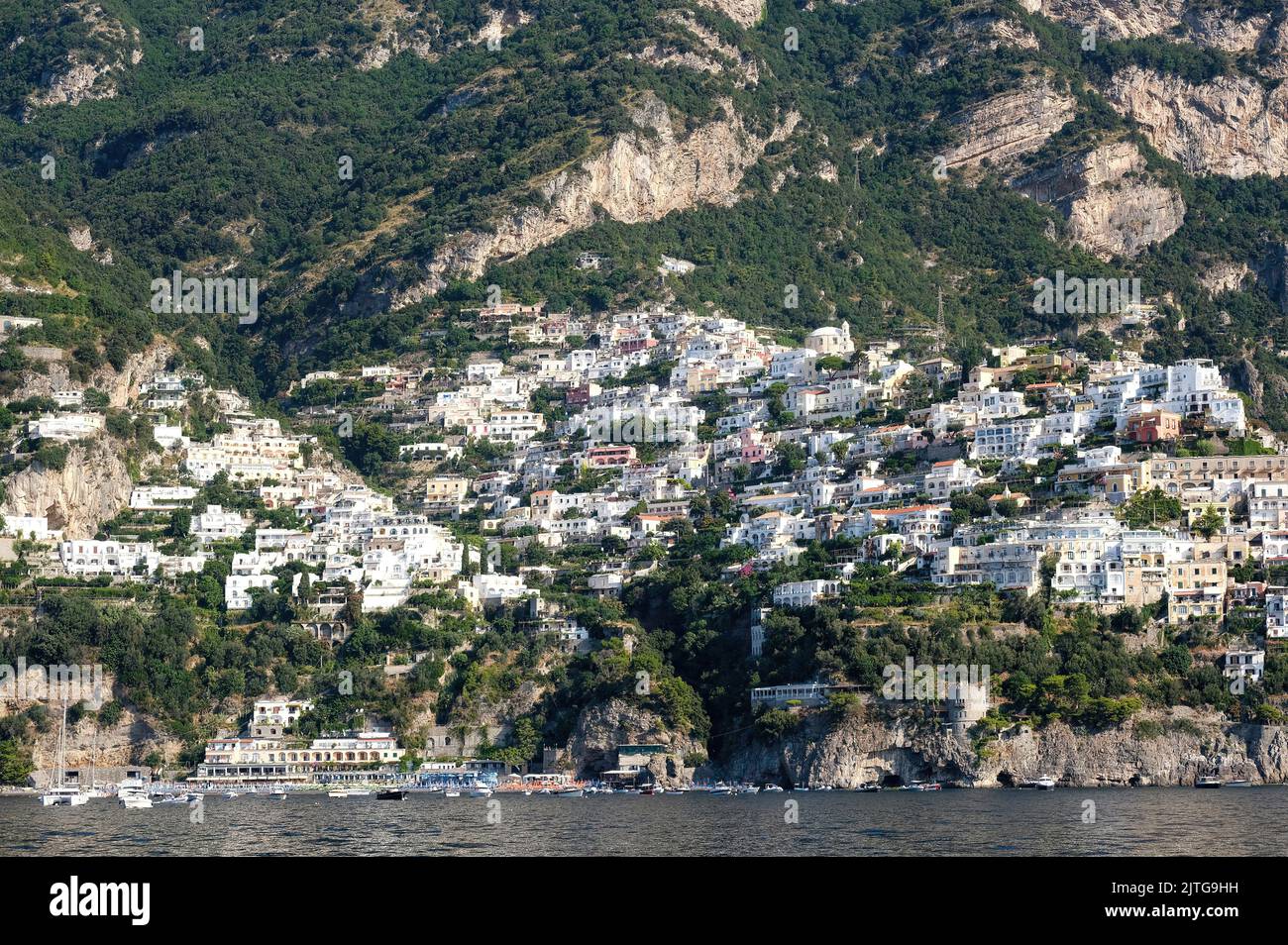 Panoramic view of the most beautiful town on the Amalfi Coast the ...