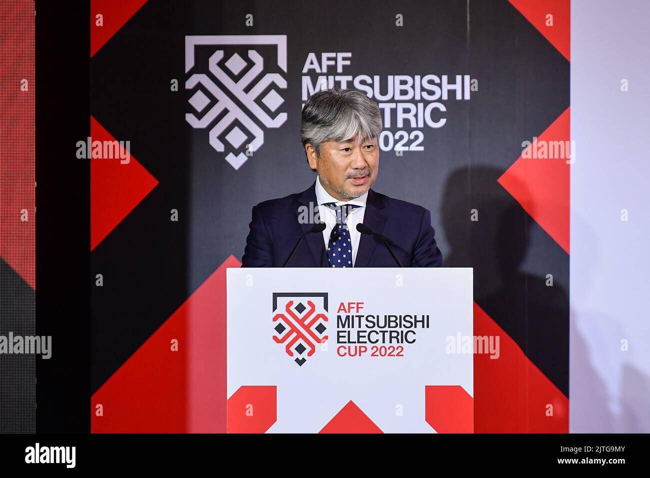 Bangkok, Thailand. 30th Aug, 2022. Mitsubishi Electric Corporation Corporate Executive and Chief ...