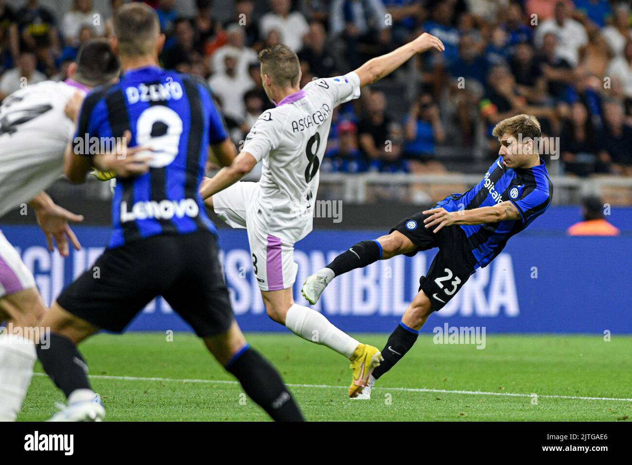 Nicolo barella goal hi-res stock photography and images - Alamy
