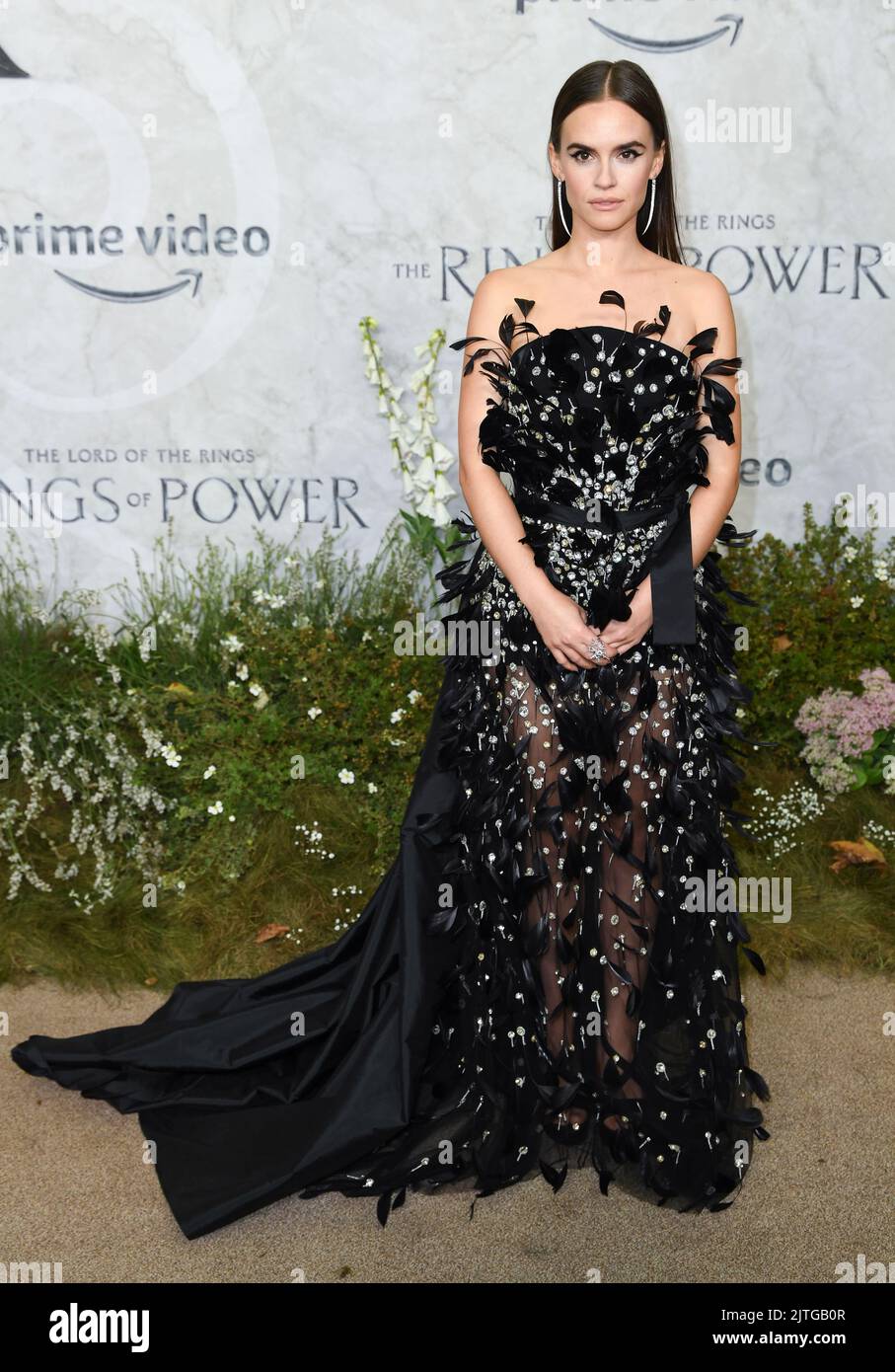 August 30th, 2022. London, UK. Ema Horvath arriving at the Global ...