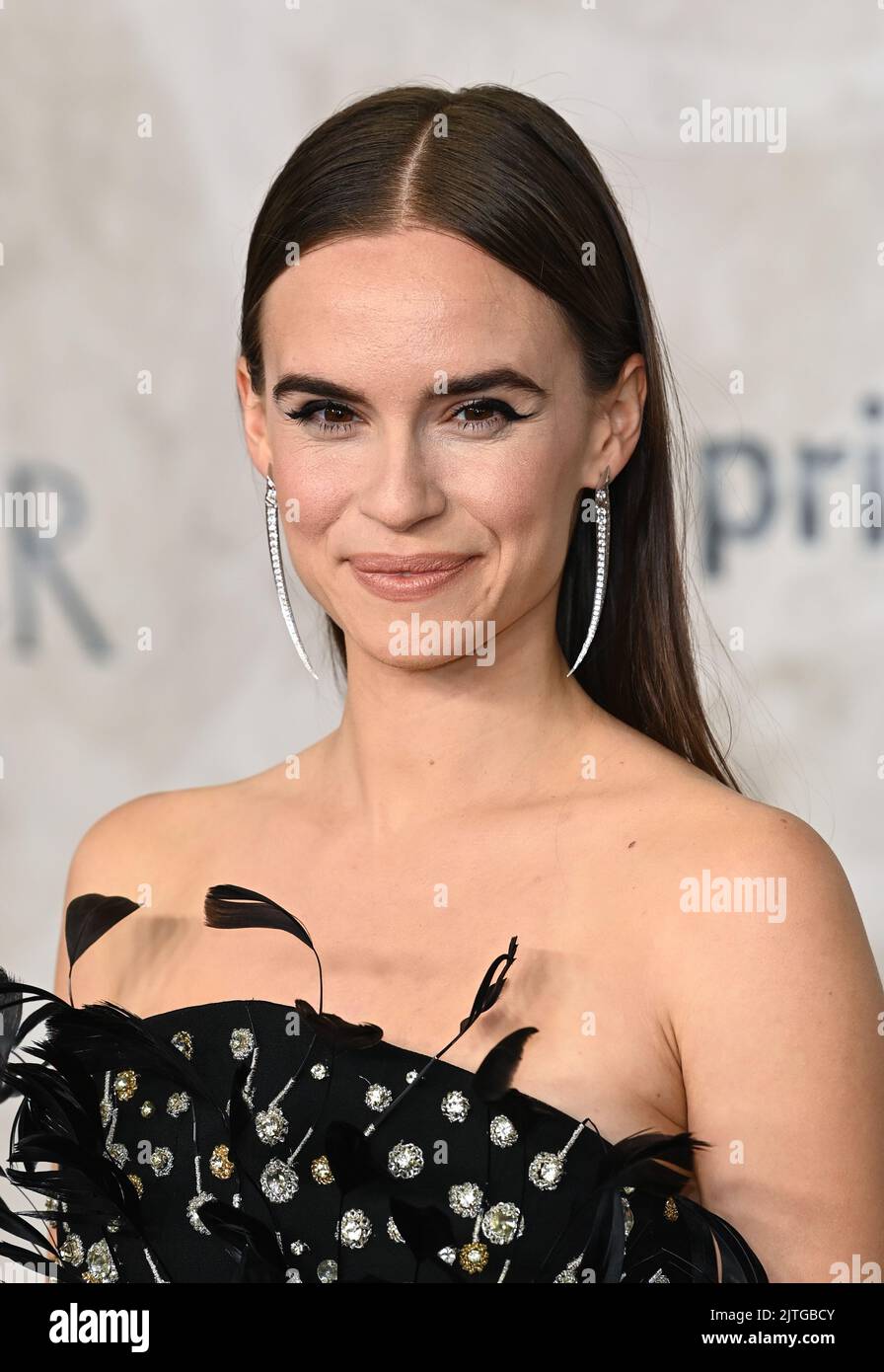 August 30th, 2022. London, UK. Ema Horvath arriving at the Global ...