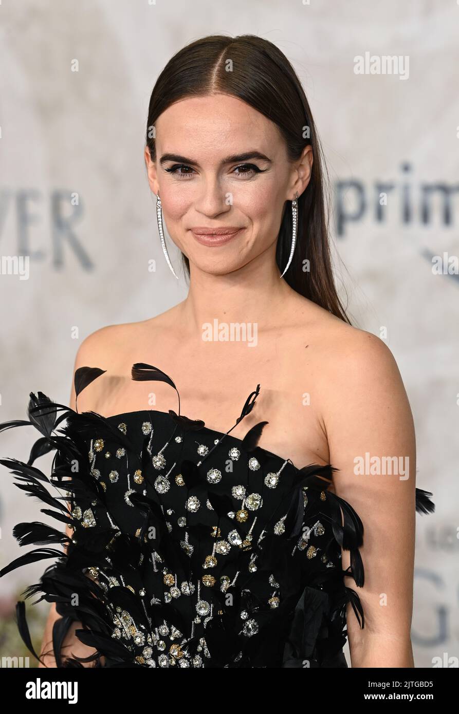 August 30th, 2022. London, UK. Ema Horvath arriving at the Global ...