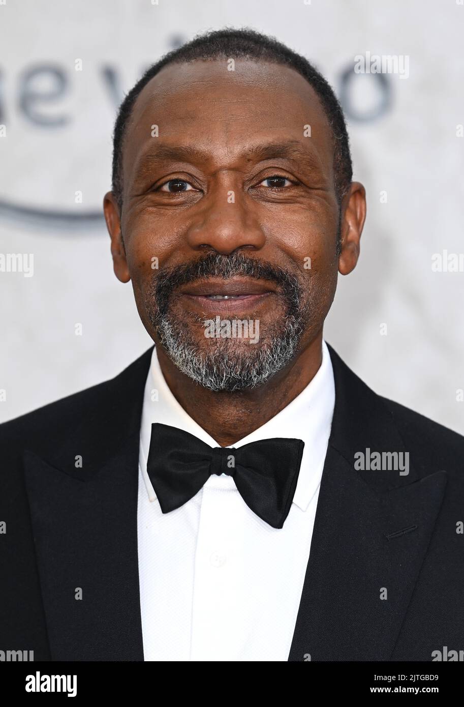 August 30th, 2022. London, UK. Lenny Henry arriving at the Global ...