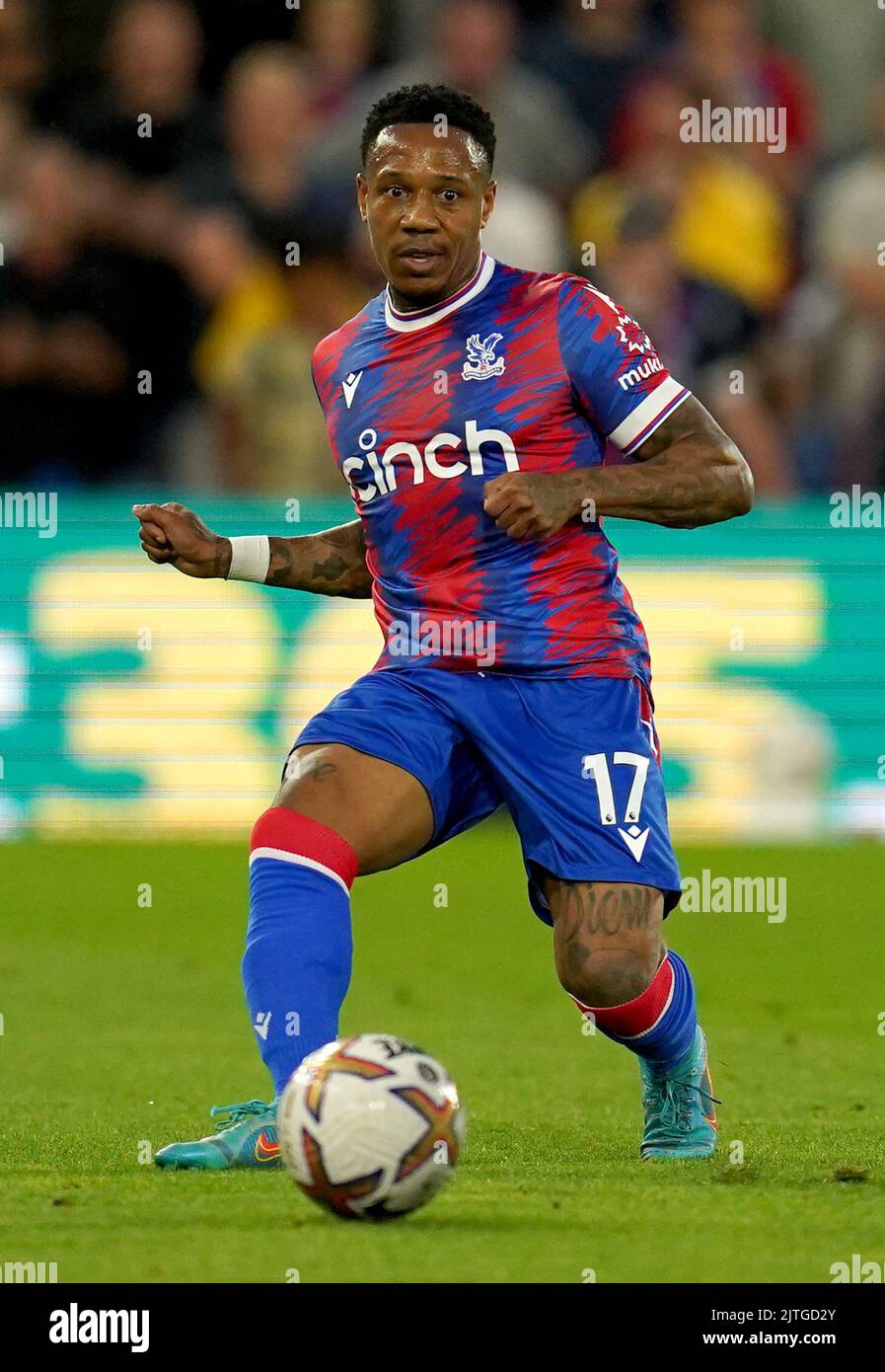 Crystal Palace's Nathaniel Clyne in action during the Premier League ...