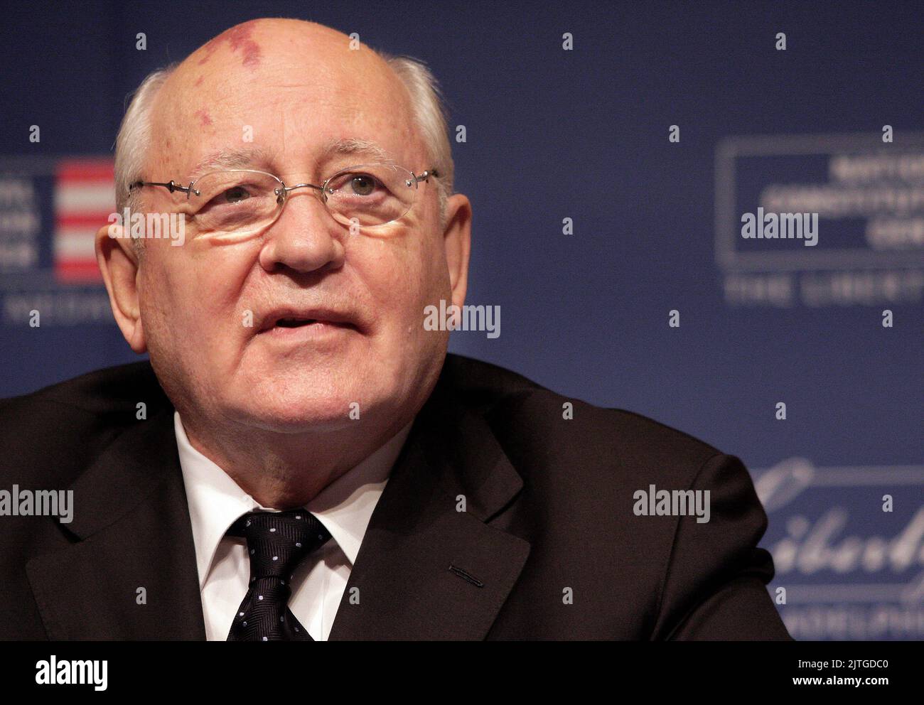 **FILE PHOTO** Mikhail Gorbachev Has Passed Away. Former Soviet leader ...