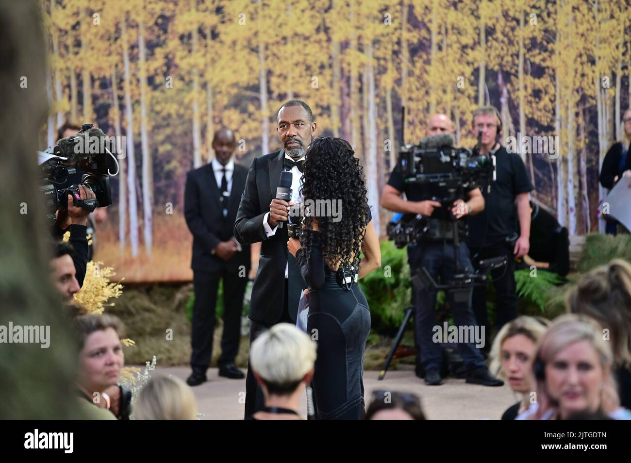 London, UK. - 30th August 2022. Lenny Henry arrives at The Lord of the ...