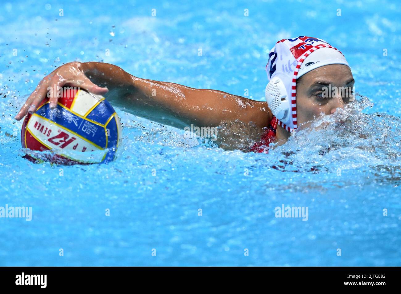 SPLIT, CROATIA - AUGUST 30: Emmi Miljkovic of Croatia during the LEN ...