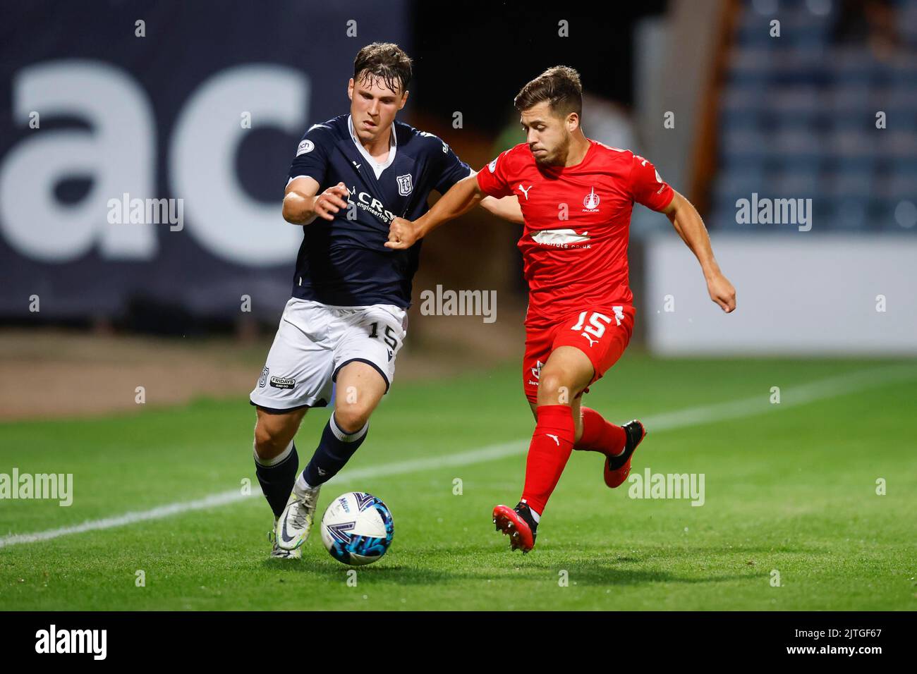 30th August 2022; Dens Park, Dundee, Scotland: Scottish League Cup ...