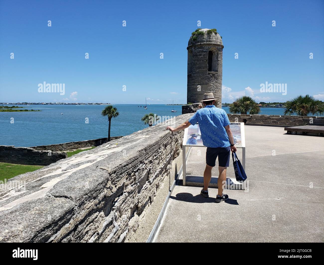 Castillo de San Marcos National Monument, St. Augustine, Florida Stock ...