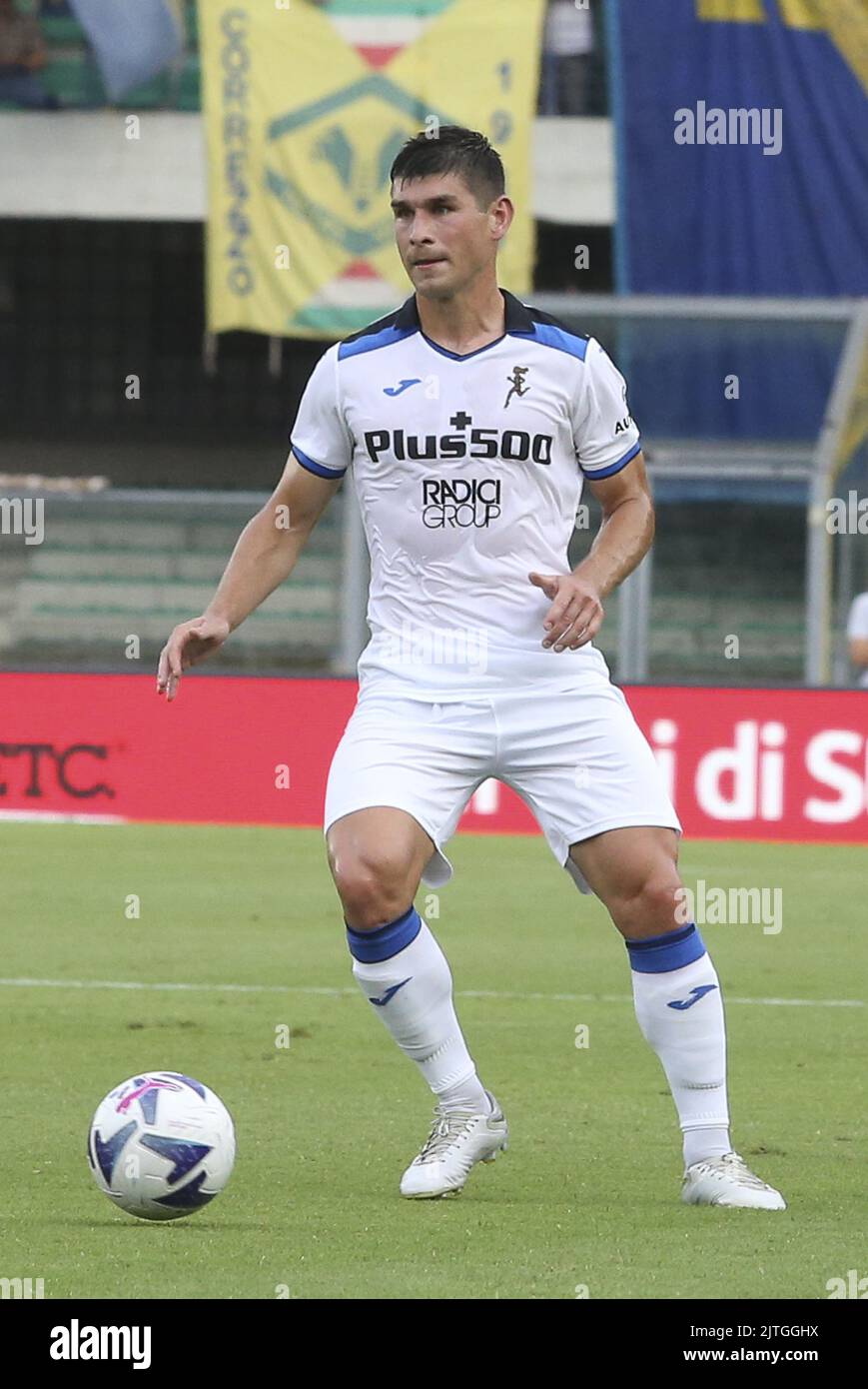 Martin Hongla of Hellas Verona FC play the ball during Hellas Verona vs ...