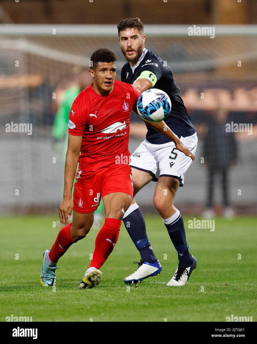 30th August 2022; Dens Park, Dundee, Scotland: Scottish League Cup ...