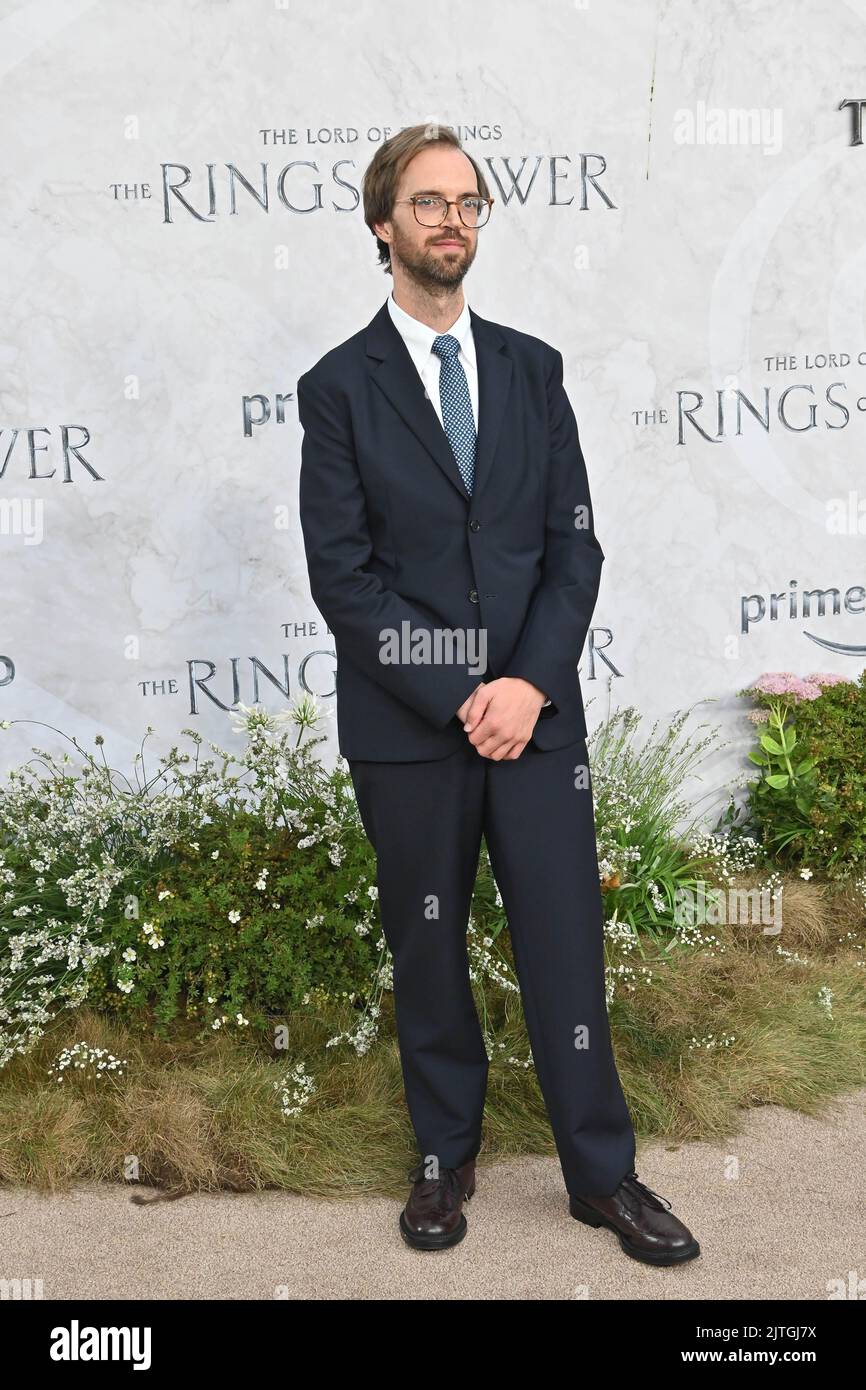 London, UK. - 30th August 2022. Justin Doble arrives at The Lord of the ...