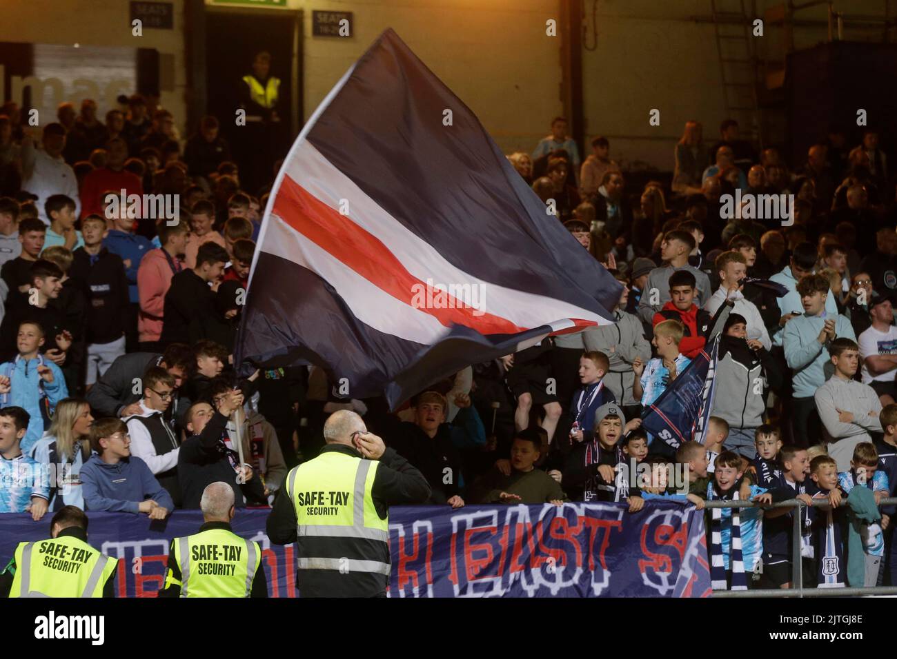 30th August 2022; Dens Park, Dundee, Scotland: Scottish League Cup ...