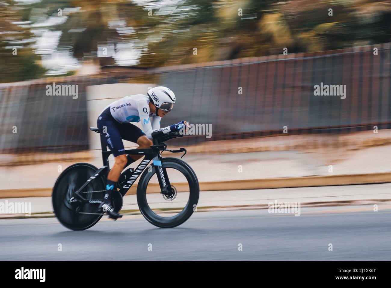 Elche Alicante Spain 30 8 2022: Enric Mas, spanish cyclist ...