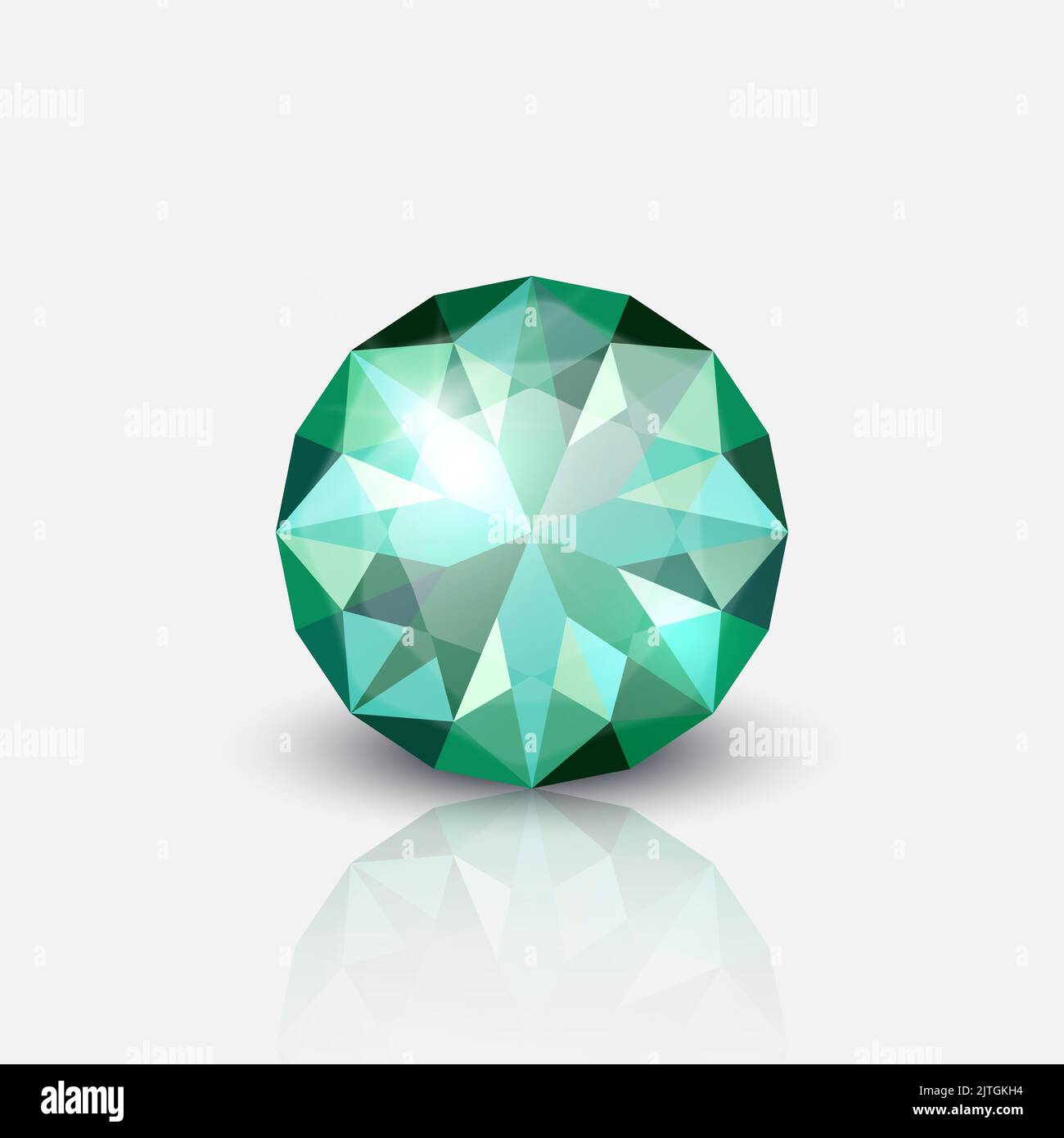 Vector 3d Realistic Transparent Gemstone, Diamond, Crystal, Rhinestone ...