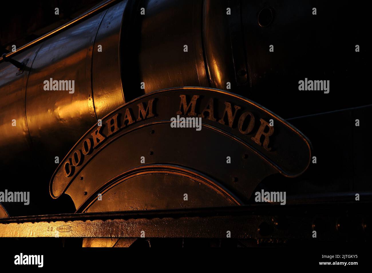 "Cookham Manor" inside the shed at Didcot Stock Photo - Alamy