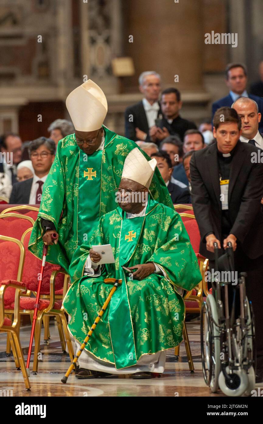 Rome, Italia. 30th Aug, 2022. Italy, Rome, Vatican, 22/08/30. Card ...