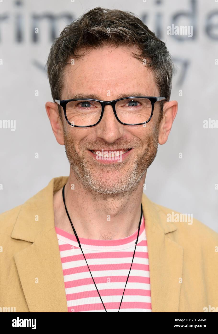 August 30th, 2022. London, UK. Daniel Weyman arriving at the Global ...