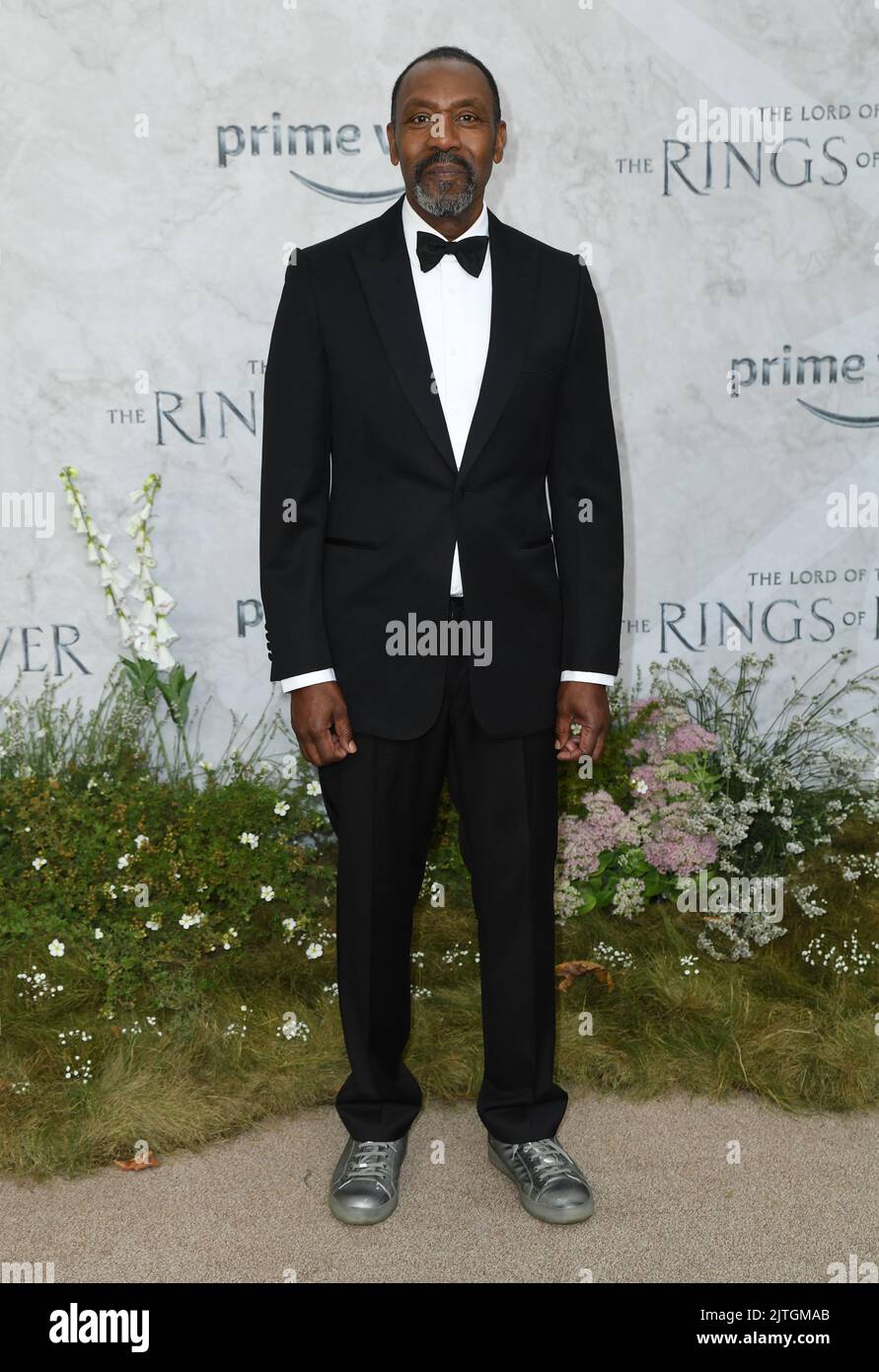 August 30th, 2022. London, UK. Lenny Henry arriving at the Global ...