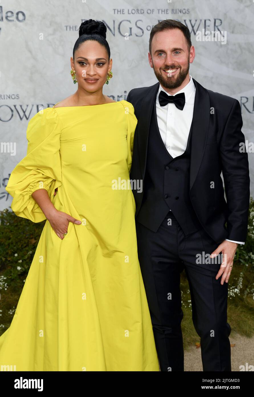 August 30th, 2022. London, UK. Cynthia Addai-Robinson and Thomas ...