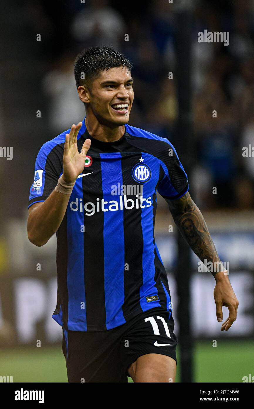 Joaquin Correa of FC Internazionale during the Italian Serie A football ...