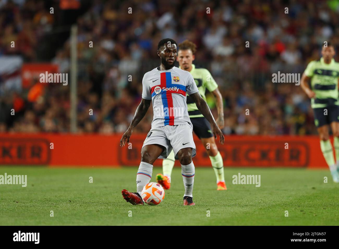 Barcelona, Spain. 24th Aug, 2022. Franck Kessie (Barcelona) Football ...