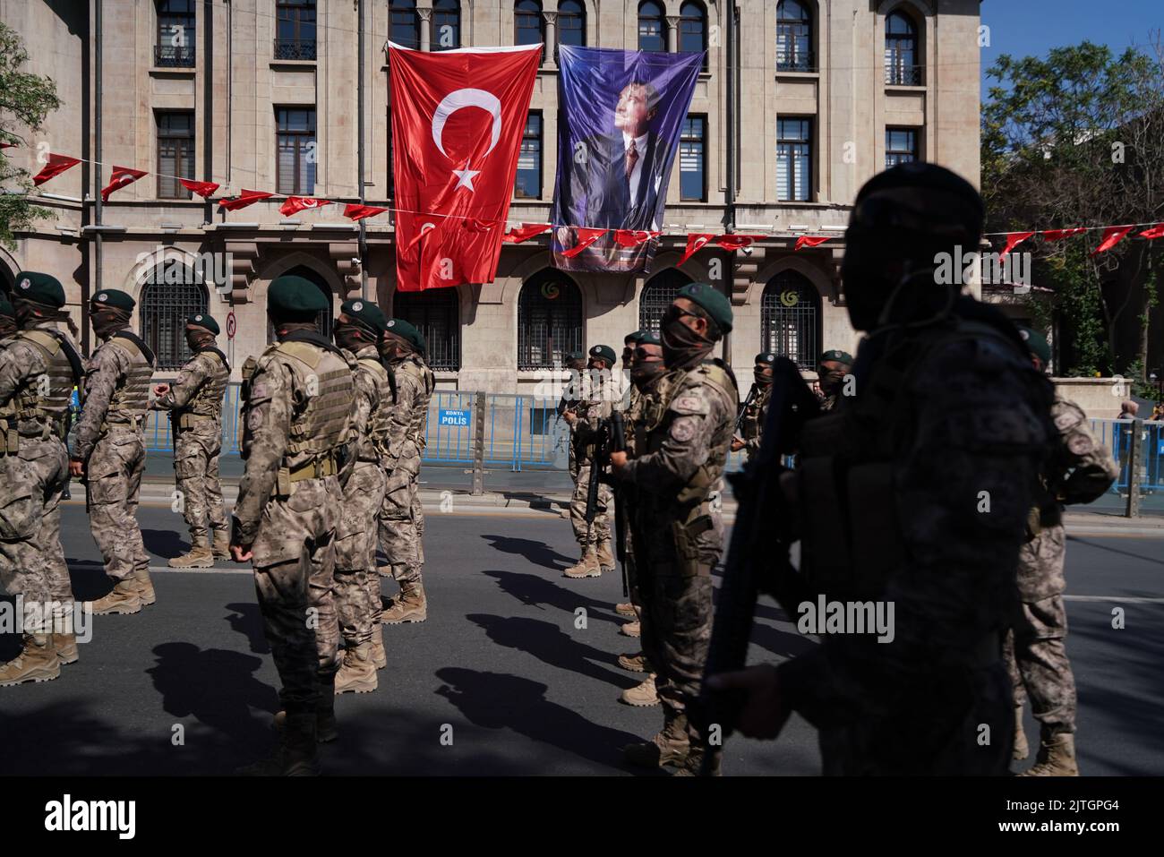 Turkey, 30/08/2022, Ankara, Turkey. 30th Aug, 2022. Turkish police ...