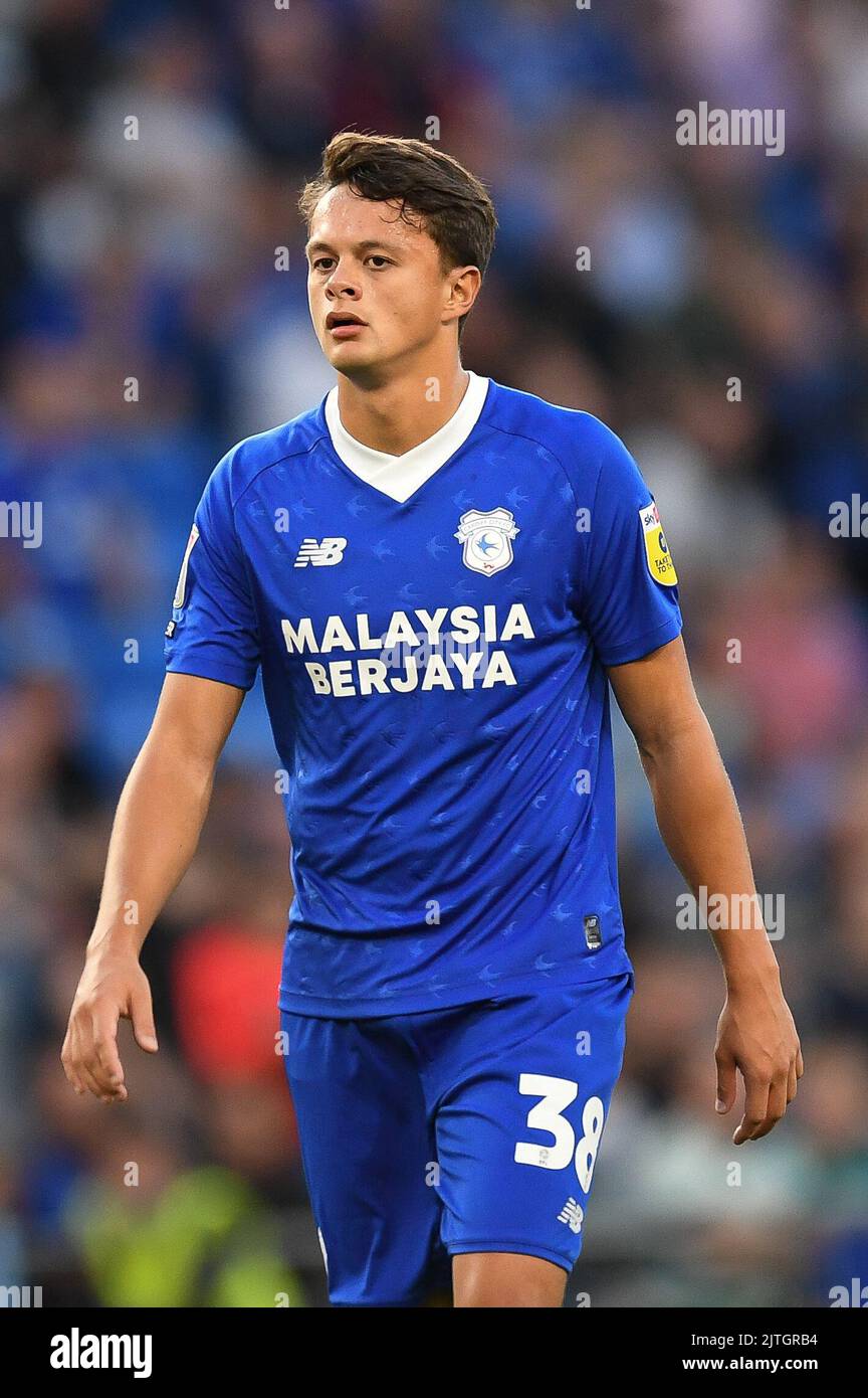 Perry Ng #38 of Cardiff City during the game Stock Photo - Alamy