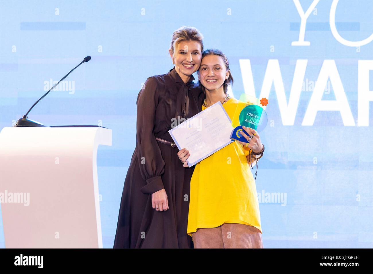 Unicef youth awards hi-res stock photography and images - Alamy