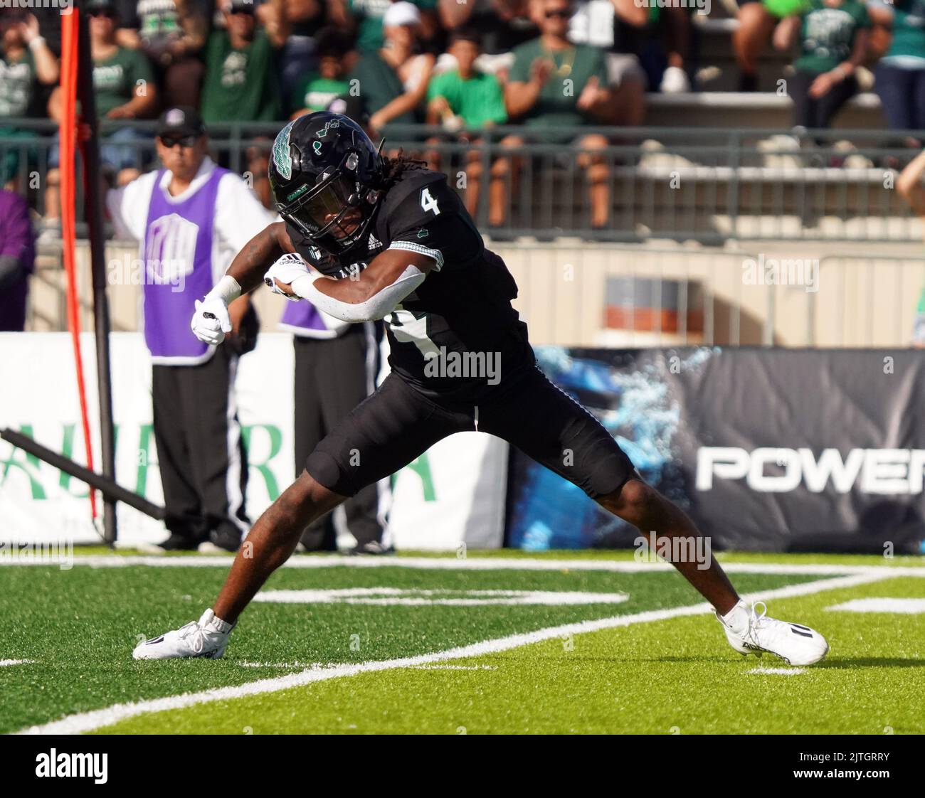 August 27, 2022 - Hawaii Rainbow Warriors defensive back Ty Marsh (4 ...
