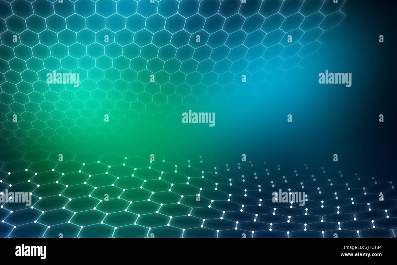 An illustration of abstract technology background concept Stock Photo ...