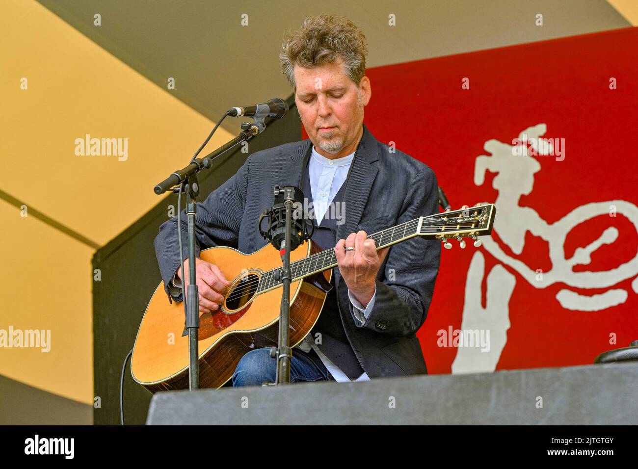 Joe Henry, Edmonton Folk Music Festival, Edmonton Alberta, Canada Stock ...