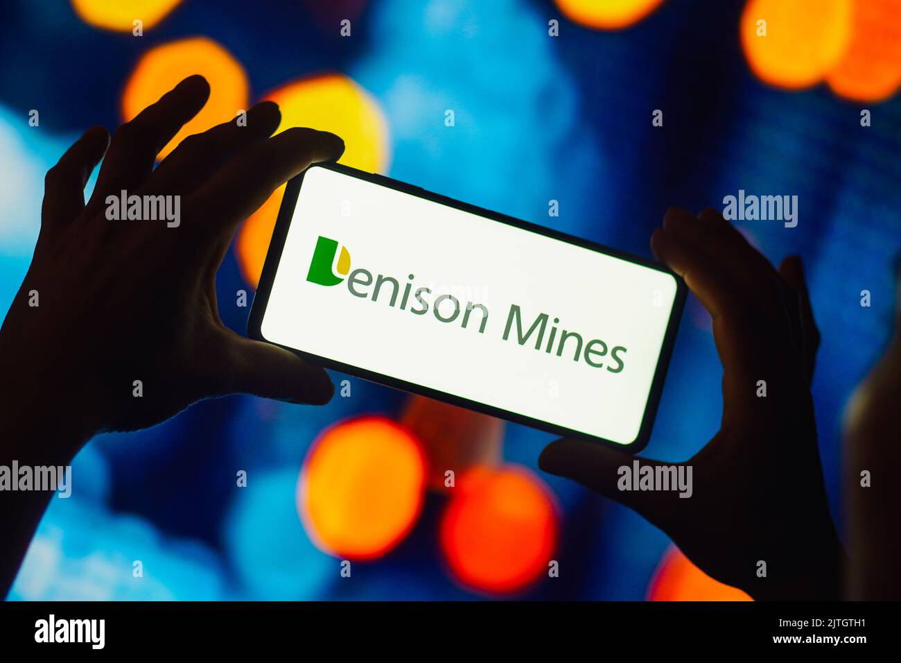 Brazil. 30th Aug, 2022. In this photo illustration, the Denison Mines ...