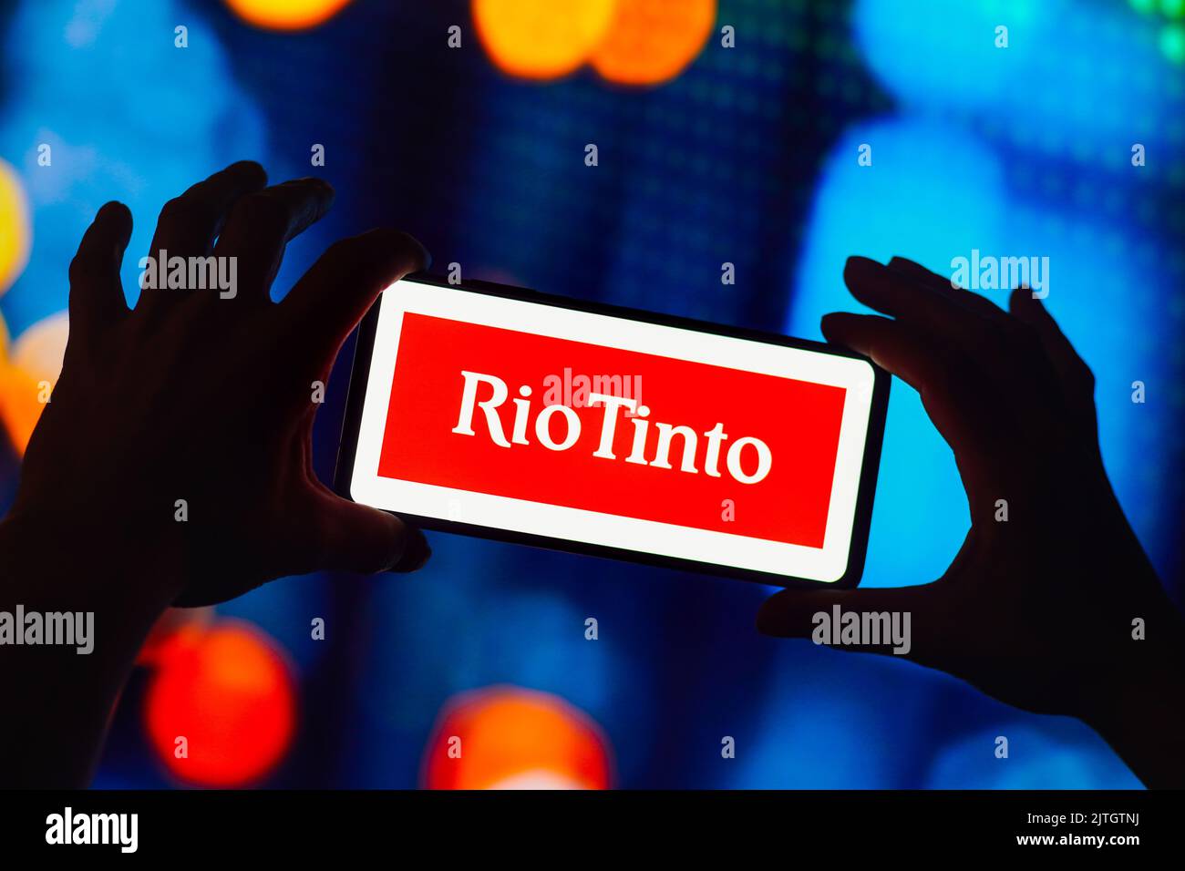 Rio tinto logo hi-res stock photography and images - Alamy