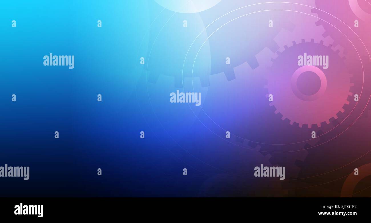 An illustration of abstract technology background concept Stock Photo ...