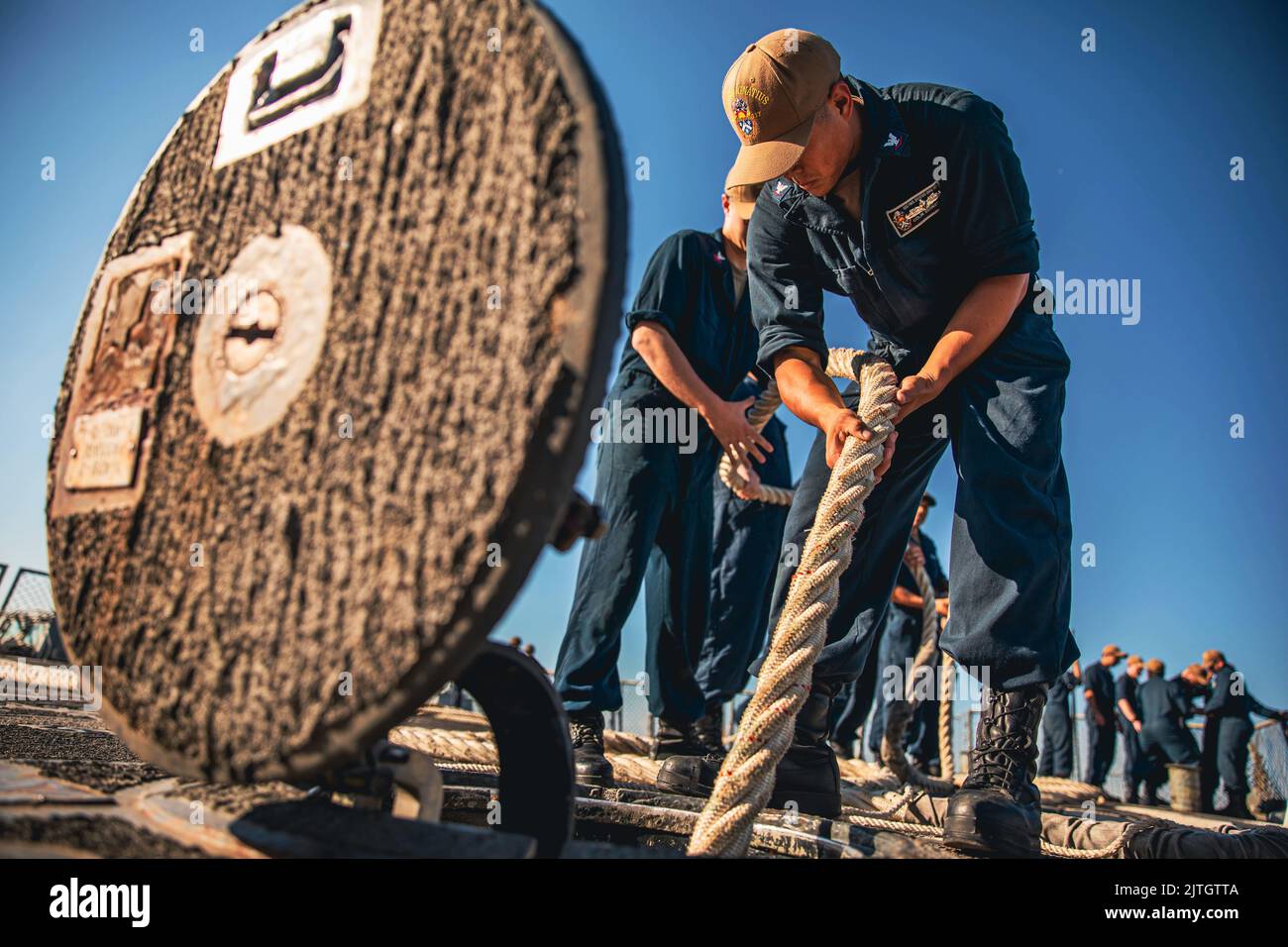 Naval Station Rota, Spain. 3rd Aug, 2022. Sonar Technician (Surface ...