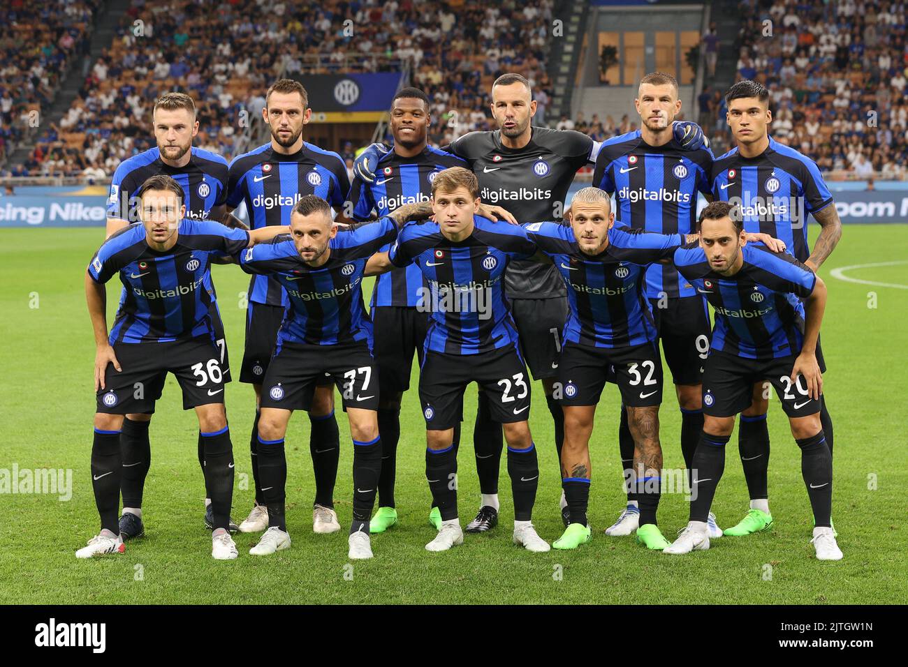 Milan, Italy. 30th Aug, 2022. Italy, Milan, aug 30 2022: fc Inter ...