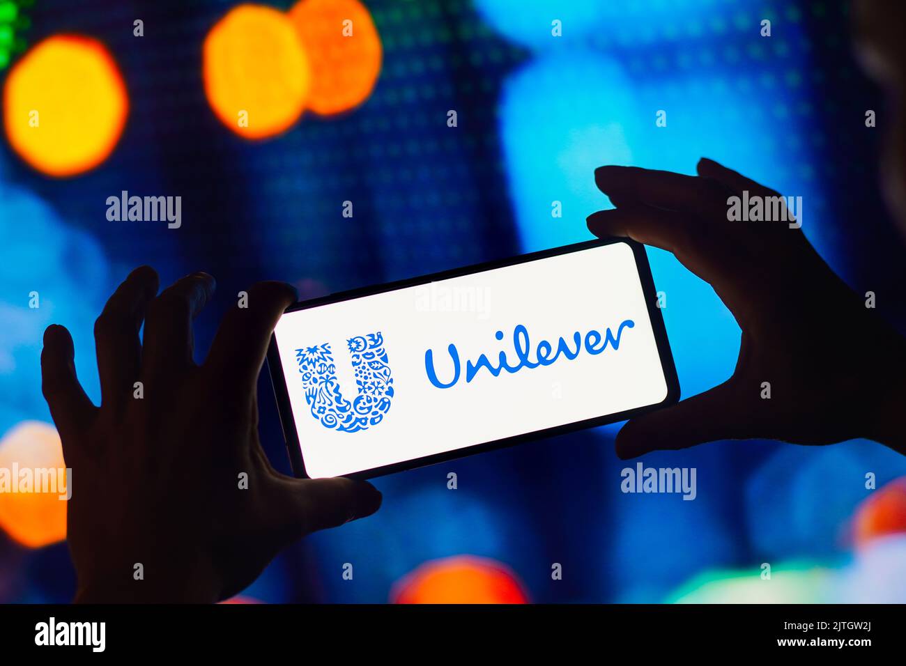 Brazil. 30th Aug, 2022. In this photo illustration, the Unilever plc ...
