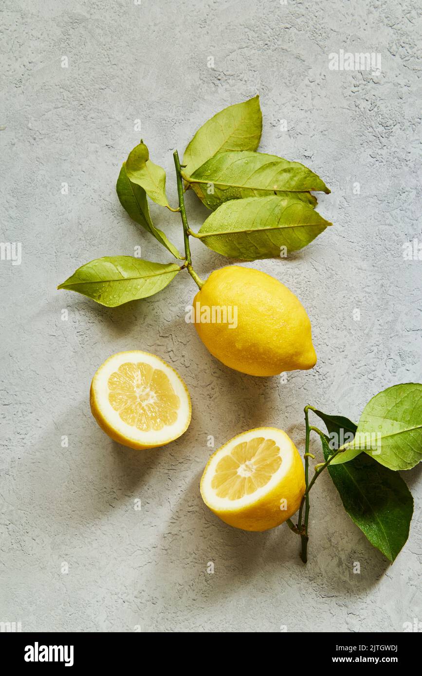 Sicilian lemons Portrait Stock Photo - Alamy