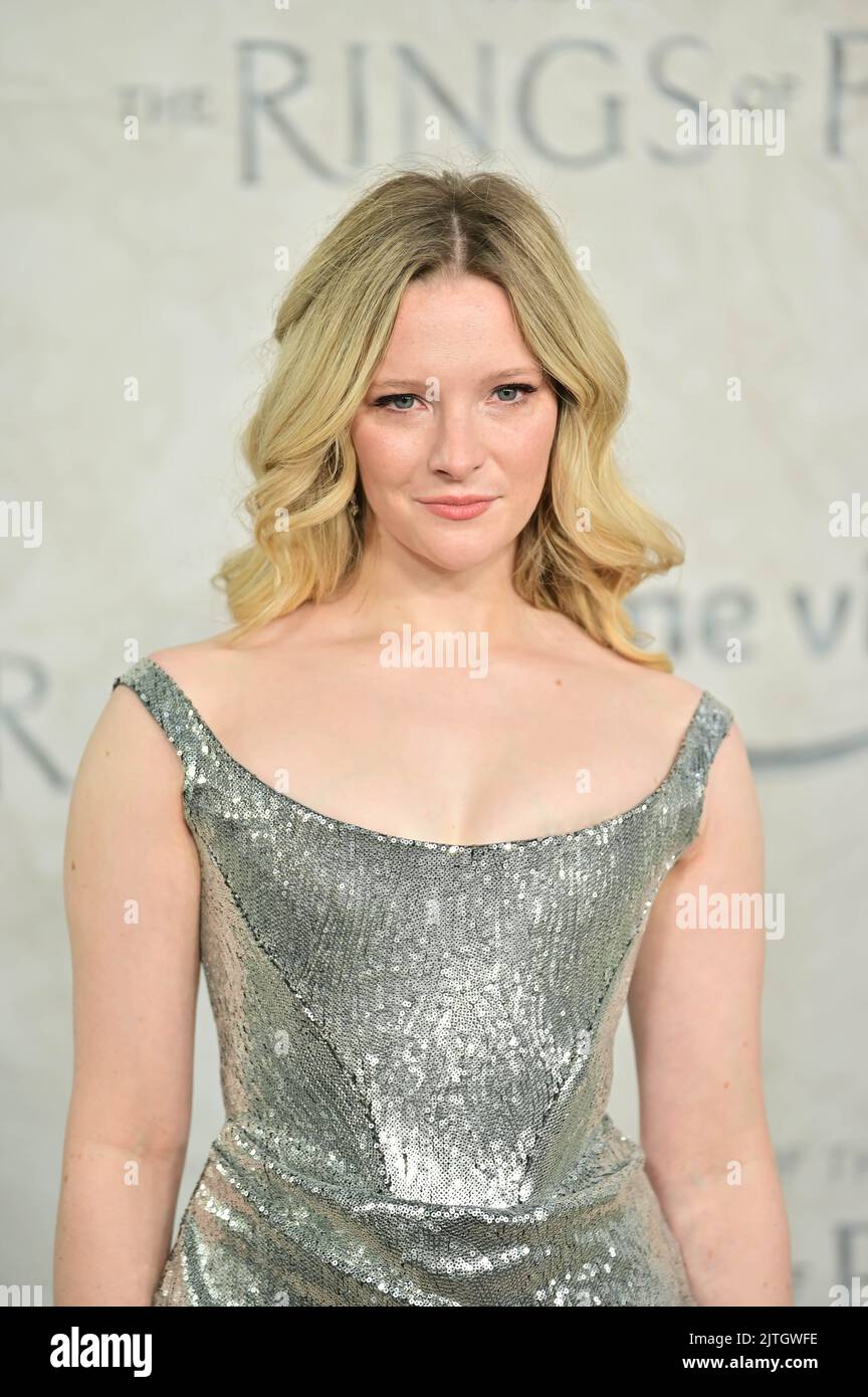 London, UK. - 30th August 2022. Morfydd Clark arrives at The Lord of ...