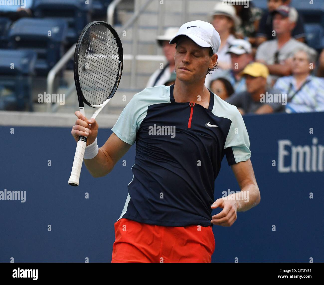 Jannik sinner us open 2022 hi-res stock photography and images - Alamy