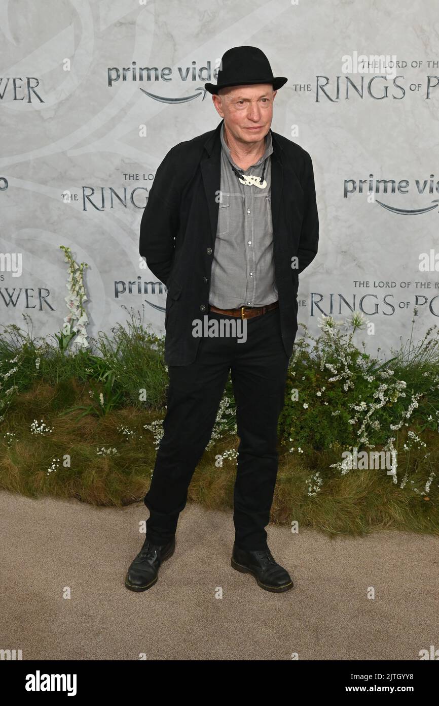 London, UK - 30 August 2022 Peter Tait at The Lord of the Rings, The Rings of Power world ...