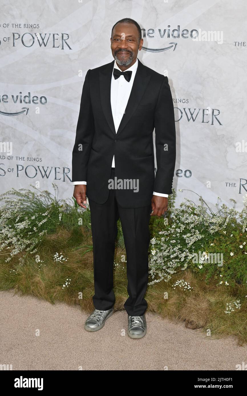 London, UK - 30 August 2022 Lenny Henry at The Lord of the Rings, The ...