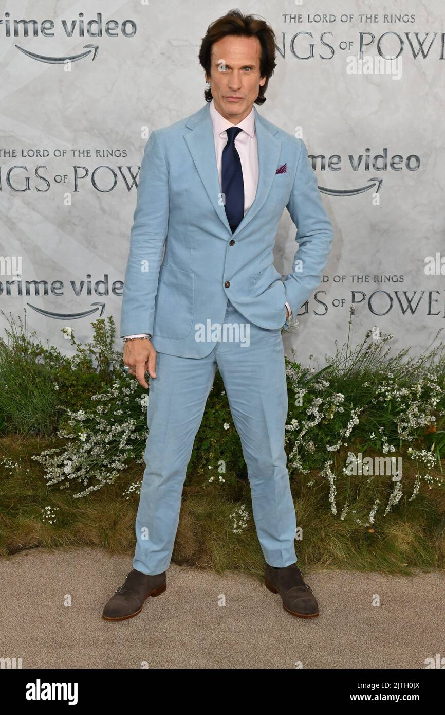 London, UK - 30 August 2022 Simon Merrells at The Lord of the Rings ...