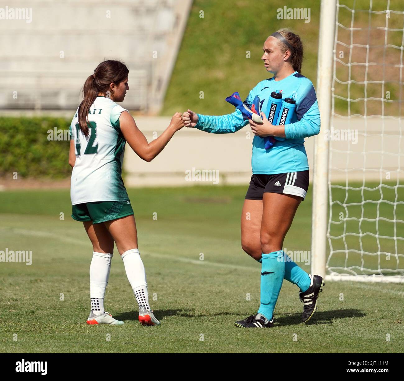 August 28, 2022 - Hawaii Rainbow Warriors forward Krista Peterson (12 ...