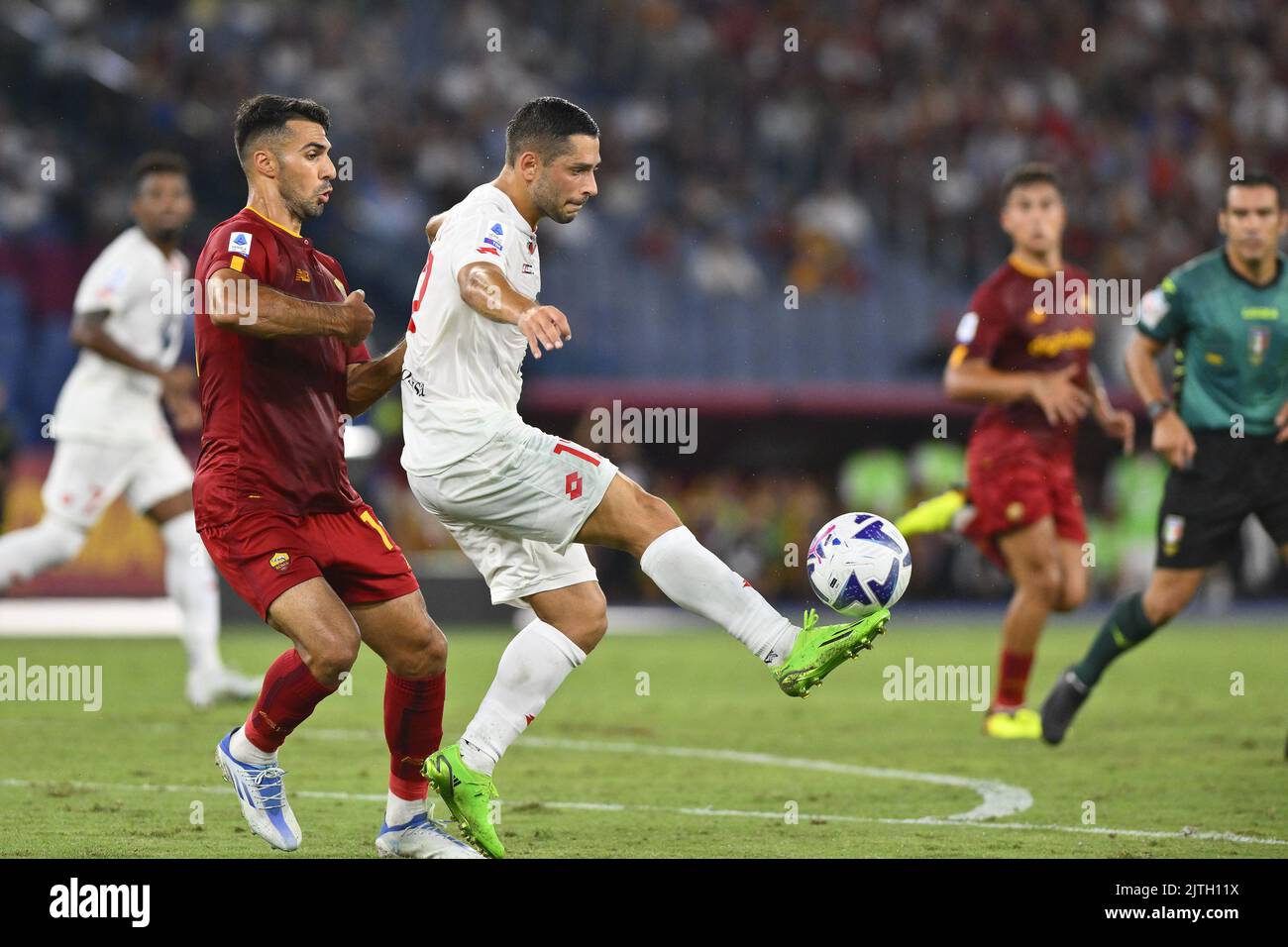 Rome, Italy, 30/08/2022, Gianluca Caprari of A.C. Monza during the 4th ...