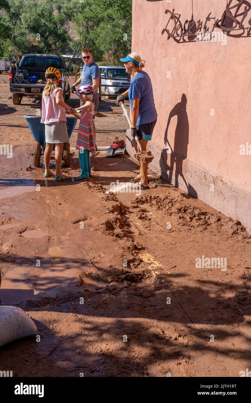 Flooding aftermath, Moab, Utah, USA Stock Photo - Alamy