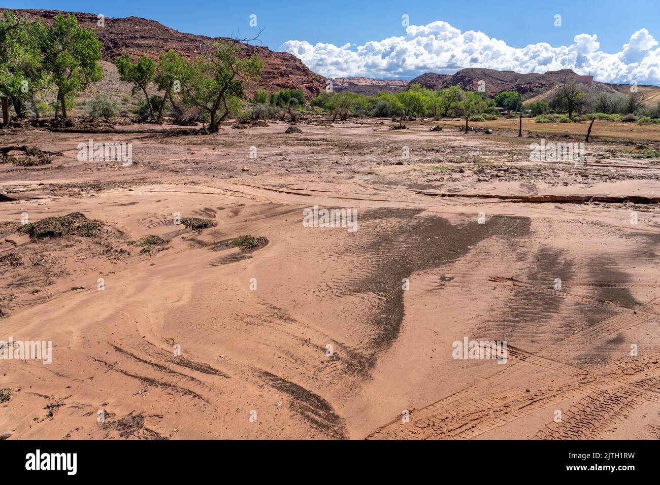 Flooding aftermath, Moab, Utah, USA Stock Photo - Alamy