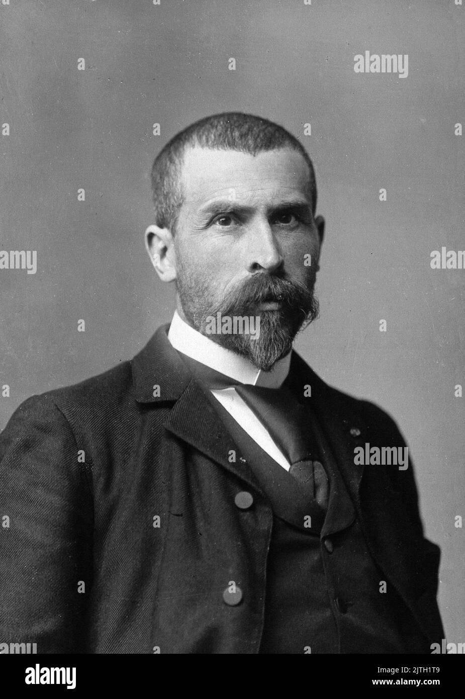 Alexandre Emile John Yersin, Swiss bacteriologist Stock Photo - Alamy